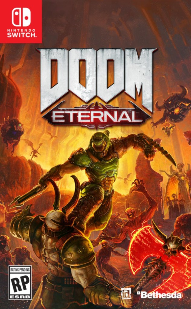 The Doom Eternal box art has been revealed (and it's hellishly good ...