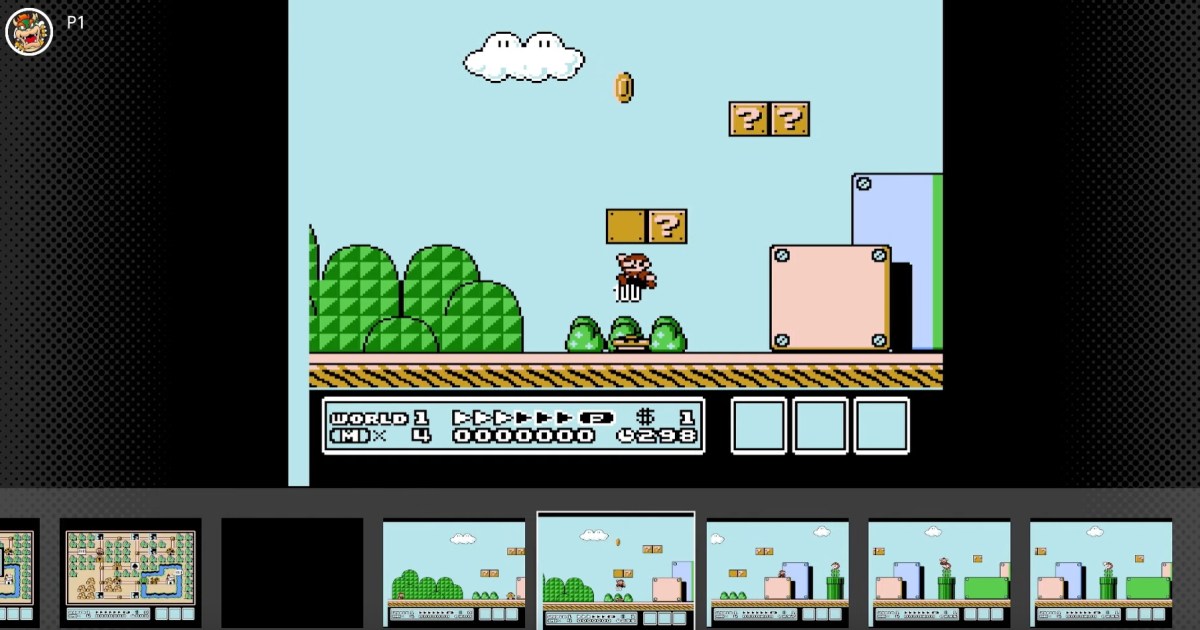 NES Online rewind update feature will create multiple rolling save ...