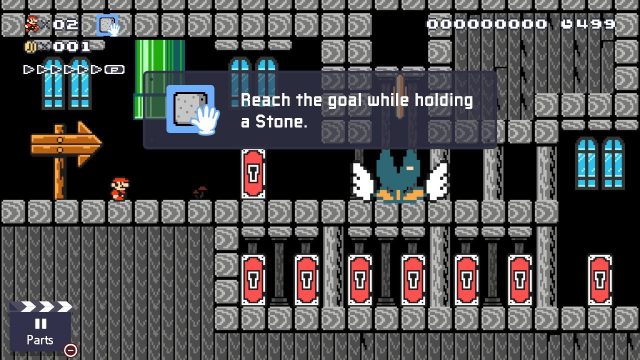 Super Mario Maker 2 Stone of Destiny | How to beat - GameRevolution