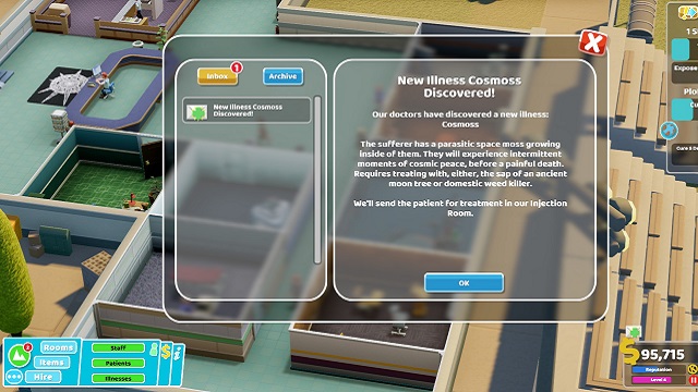 Two Point Hospital: Close Encounters DLC Review | Probationary ...