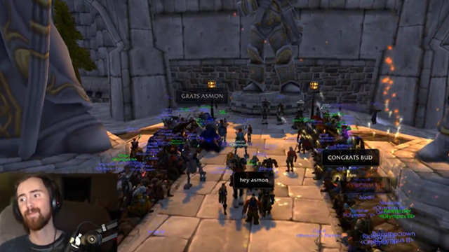 WoW Classic server hosts moving celebration after Asmongold hits max ...