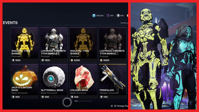 Destiny 2 Festival of the Lost all Eververse items - GameRevolution