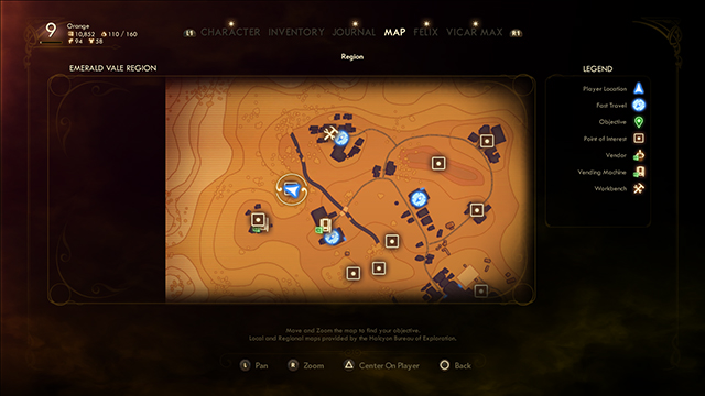How to view the map in The Outer Worlds - GameRevolution