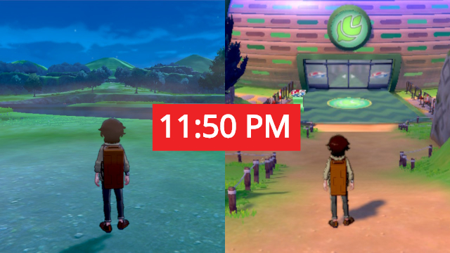 Pokemon Sword and Shield Day/Night Cycle | Does the time change in-game ...