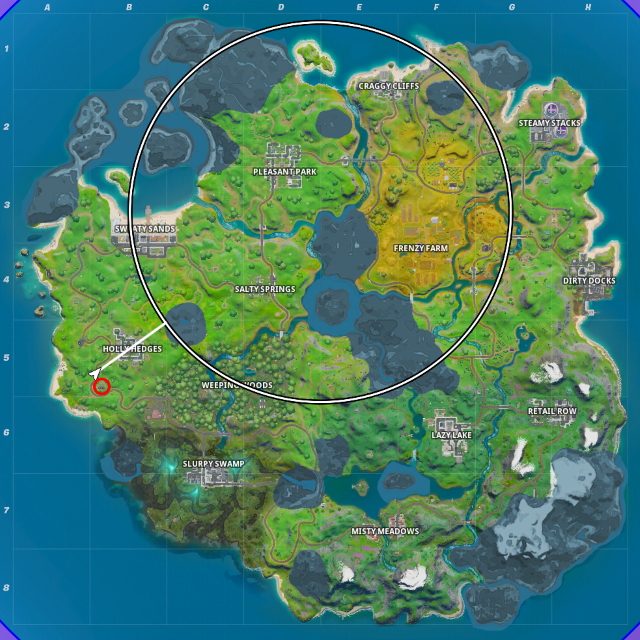 Fortnite Search The Hidden N Found In The Lowdown Loading Screen Location Gamerevolution 2639