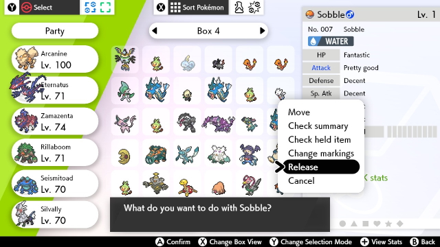 How to Release Pokemon in Sword and Shield - GameRevolution