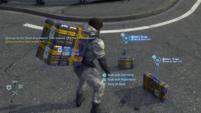 Death Stranding Throw Cargo: How to toss packages and containers ...