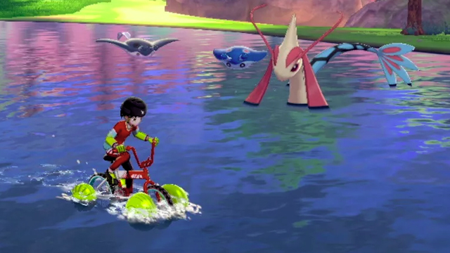 Pokemon Sword and Shield Surf | How to cross water - GameRevolution