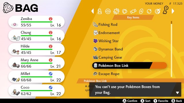 Pokemon Sword and Shield Box Link | How to access PC boxes remotely ...