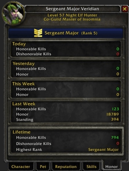 WoW Classic Phase 2 Honor System PvP and Ranks guide - GameRevolution