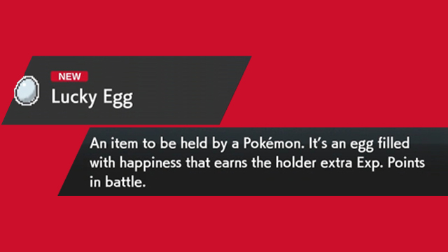 Pokemon Sword and Shield Lucky Egg | How to get and boost EXP gain ...