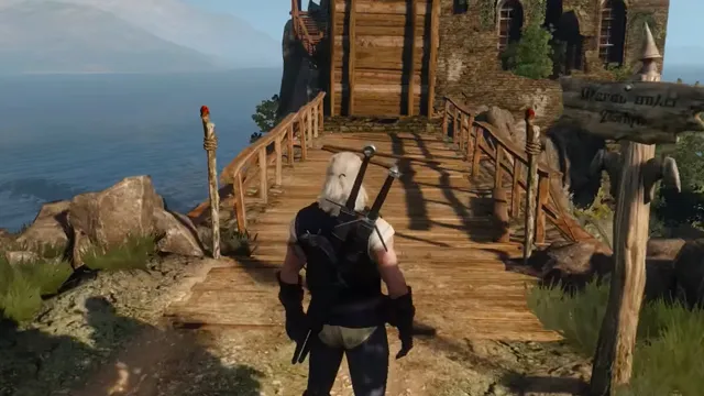 The Witcher 3 | 'Search the ruins of the fortress by the lighthouse ...