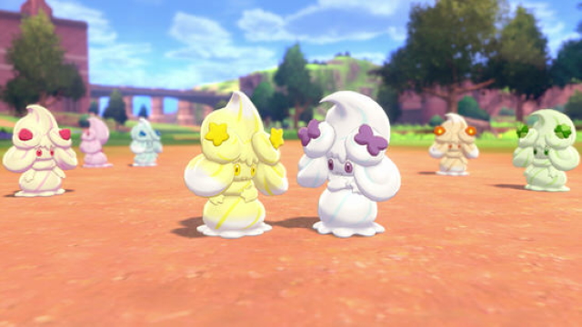 How to get Star Sweets and Ribbon Sweets in Pokemon Sword and Shield ...