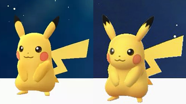 Pokemon Go Clone Pikachu vs regular differences - GameRevolution