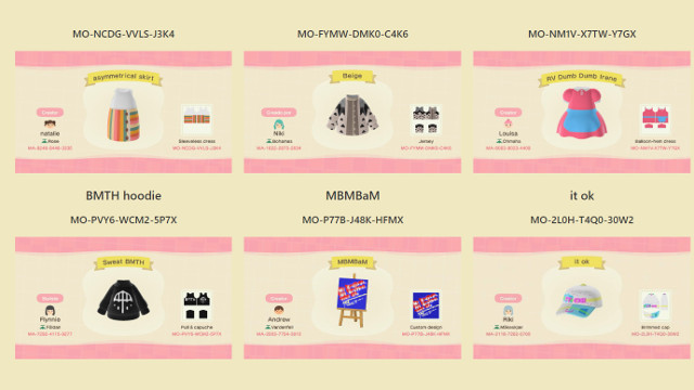 Animal Crossing: New Horizons Design IDs website has cool custom ...