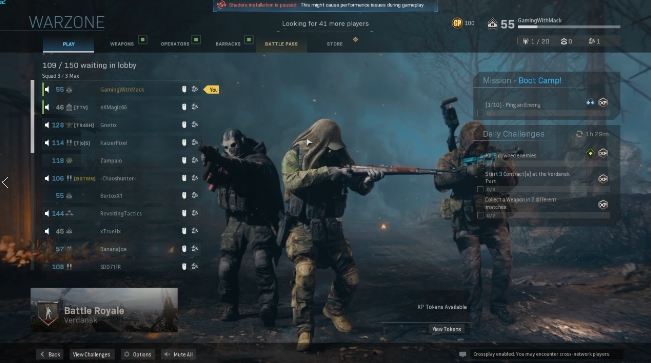 Call of Duty: Warzone Lobby Emptying | Looking for more players bug fix ...