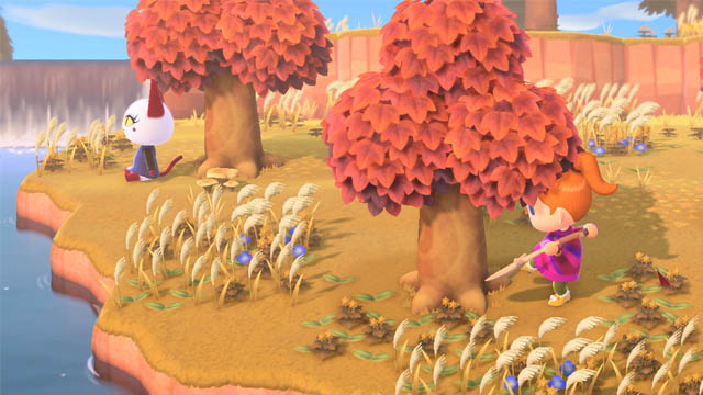 Do tree stumps grow back in Animal Crossing: New Horizons? - GameRevolution