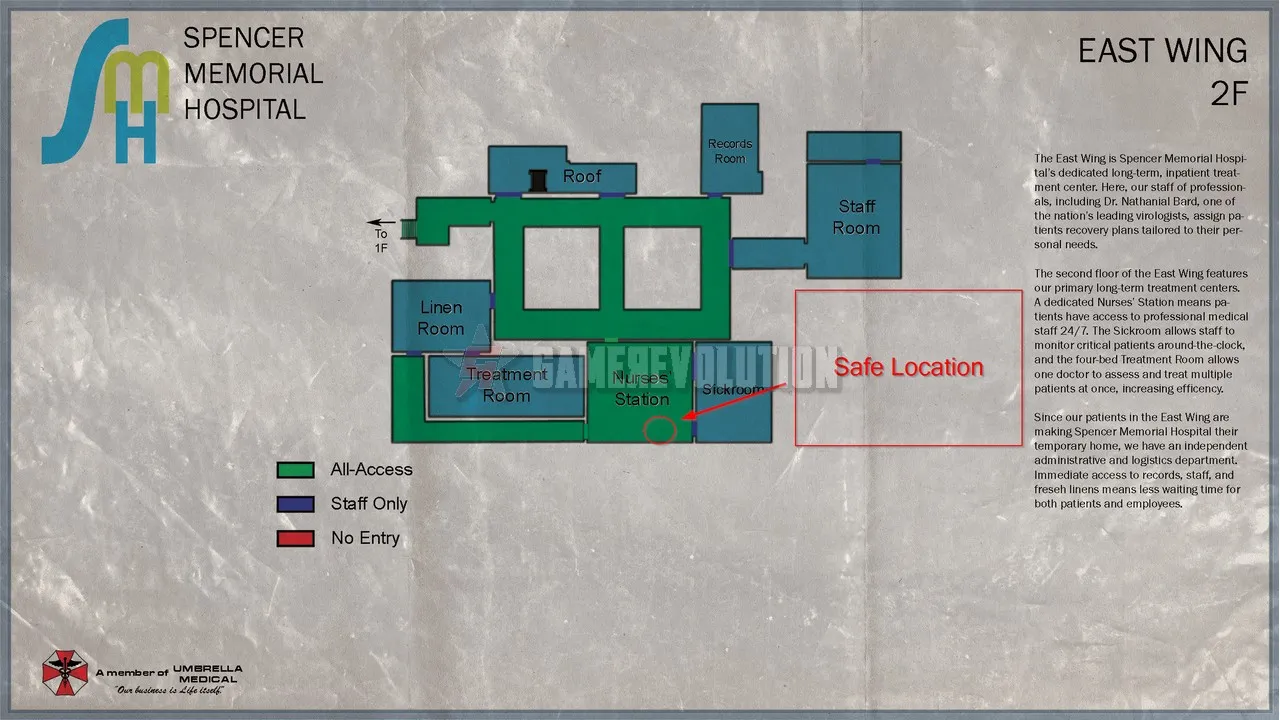 Resident Evil 3 Hospital Safe Code | Nurses' Station Safe Combination ...