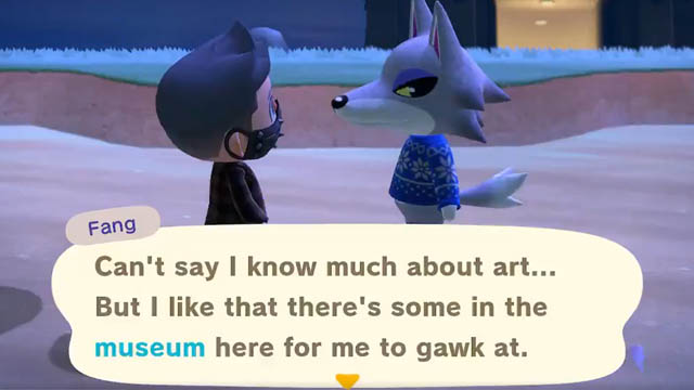 Animal Crossing: New Horizons Redd | Art gallery incoming? - GameRevolution