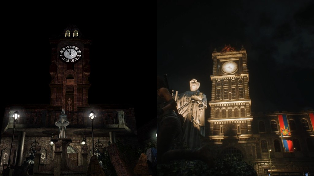 Resident Evil 3 Remake Cut Locations | Is the Clock Tower, park, and ...