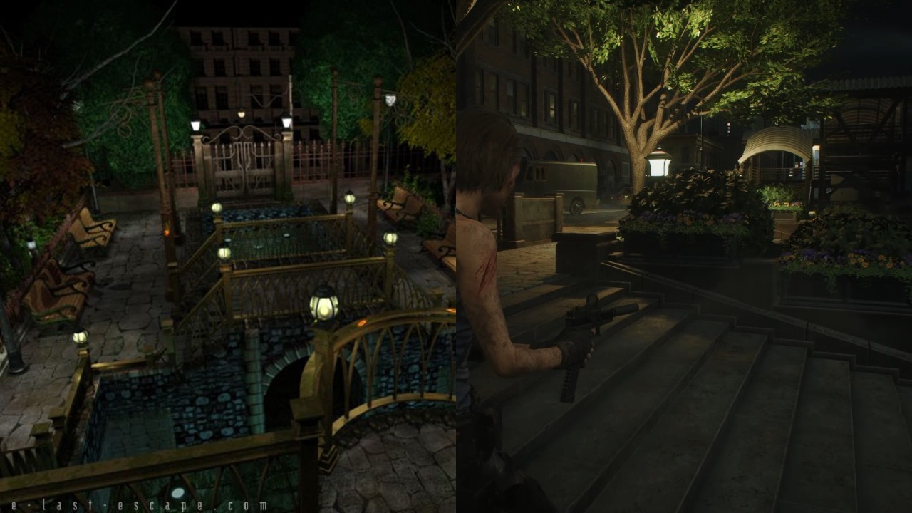 Resident Evil 3 Remake Cut Locations | Is the Clock Tower, park, and ...