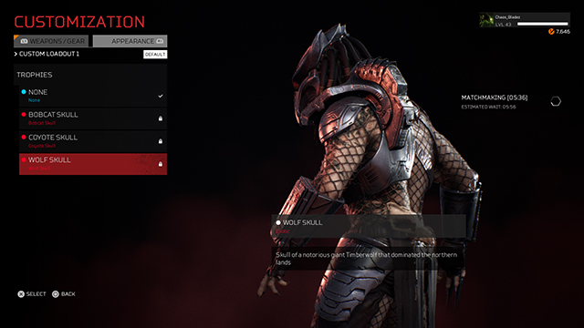 Get trophies in Predator: Hunting Grounds | How to get skull cosmetics ...