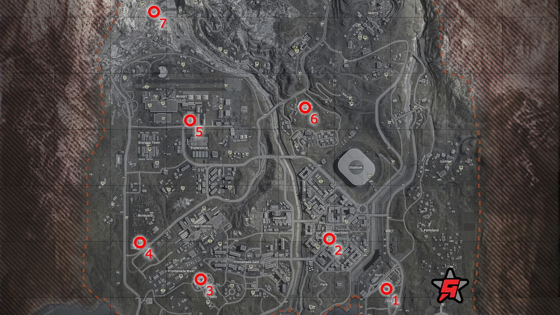 Warzone Phone Locations Map | Where to find Activation Phones ...