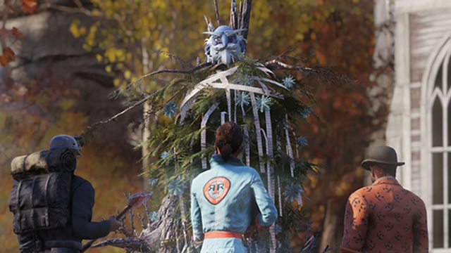 How to get Old Man Winter Effigy in Fallout 76 - GameRevolution