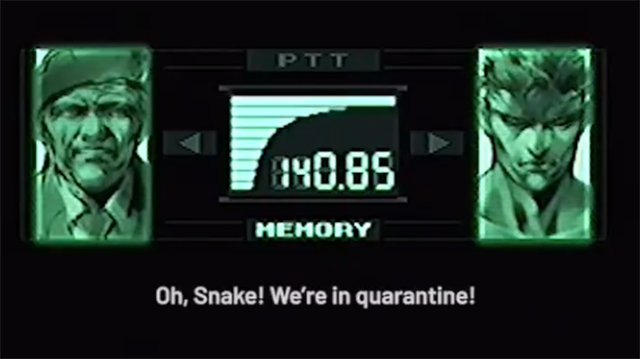 Metal Gear Solid cast reunites for a quarantined-themed codec call ...
