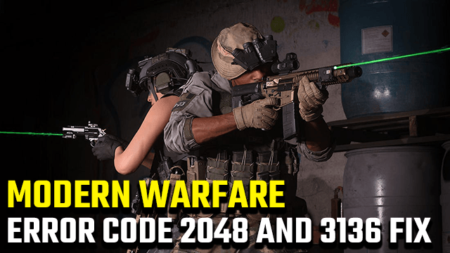 Modern Warfare Error Code 2048 And 3136 Fix GameRevolution Modern Warfare Error Code 2048 And 3136 Fix GameRevolution