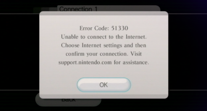 Wii Error Code 51330 51331 And 51332 Fix Gamerevolution