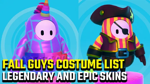 Fall Guys Costumes List | Epic and Legendary skins - GameRevolution