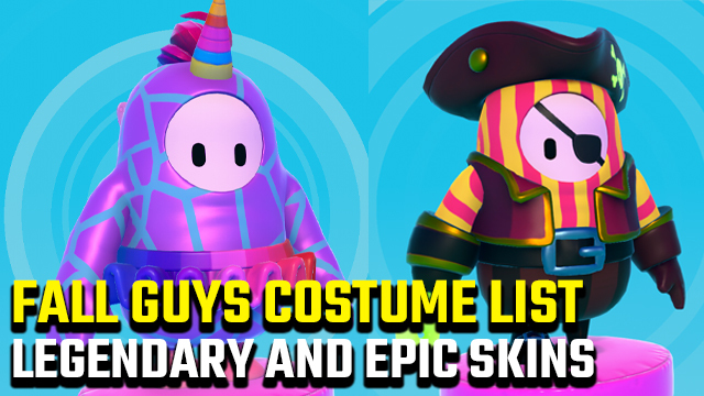 Fall Guys Costumes List | Epic and Legendary skins - GameRevolution