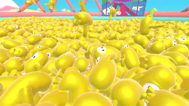 Fall Guys Twitter celebrates 1 million followers with weird Yellow Team ...