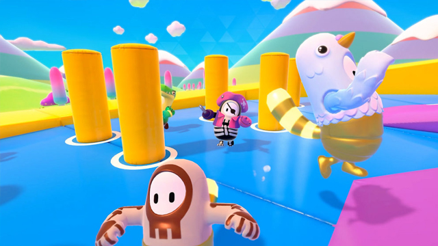 We spoke to the genius behind Fall Guys' ridiculous Twitter account ...