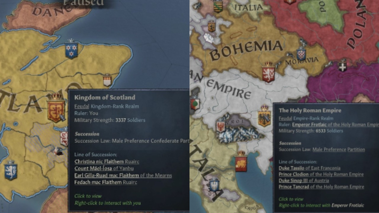 Crusader Kings 3 title rank and granting titles - GameRevolution