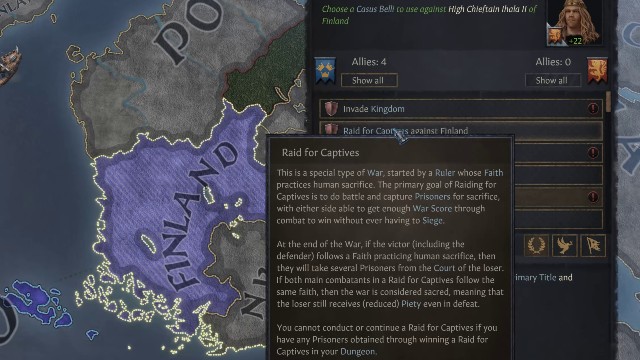 Crusader Kings 3 | How to raid for gold and captives - GameRevolution
