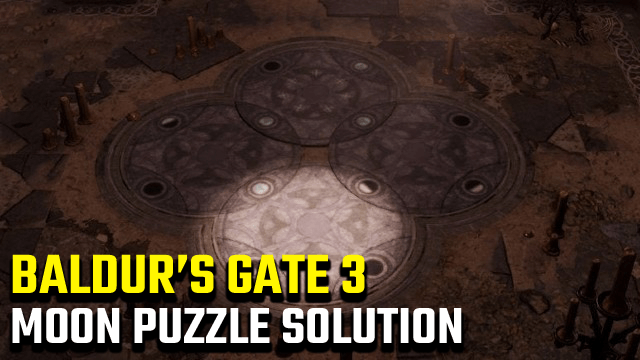 Baldur's Gate 3 Moon Puzzle Solution | How to open the door in the Defiled Temple - GameRevolution