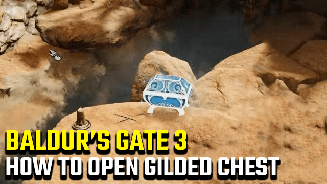 Baldur's Gate 3 Gilded Chest | How to open the trapped chest in the ...