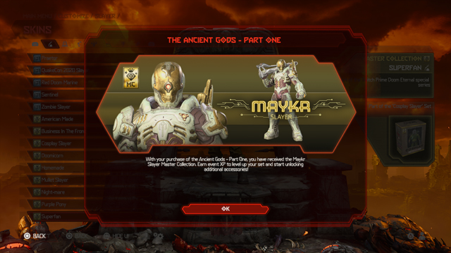 How to get Doom Eternal Makyr Slayer skin DLC - GameRevolution