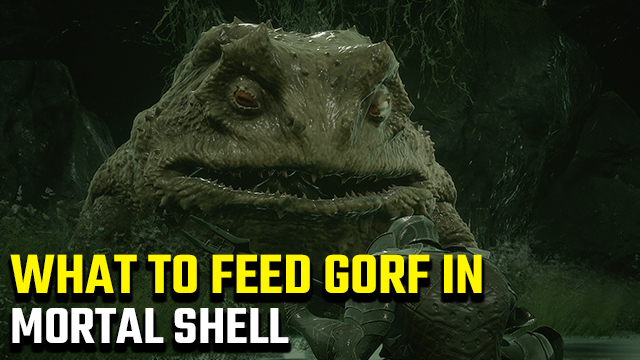 What to feed Gorf in Mortal Shell to get shaders - GameRevolution