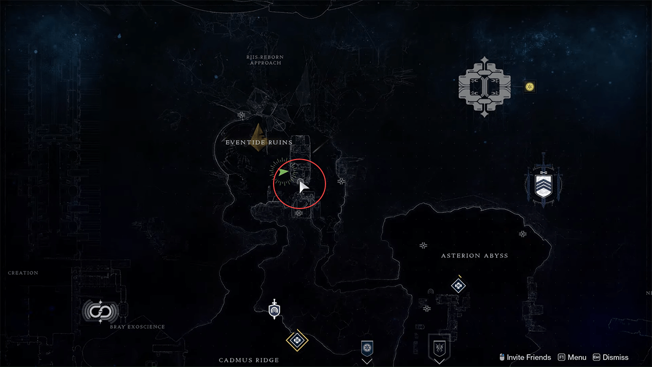 Destiny 2 Abandoned Bunker Location | Find Eventide Ruins bunker for ...