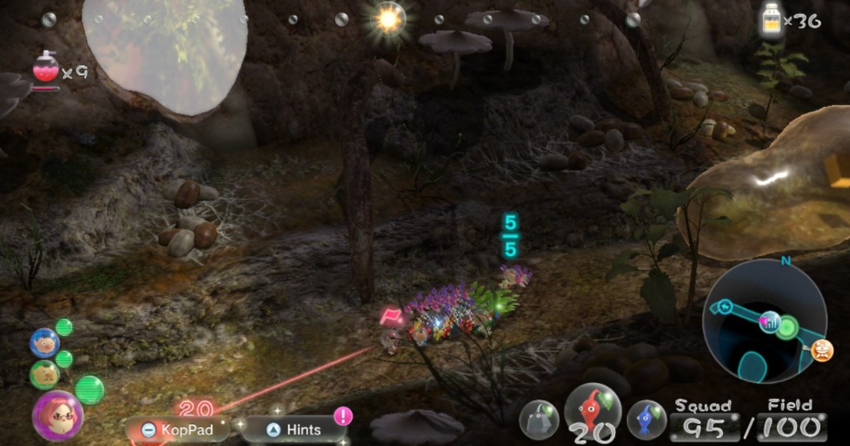 Formidable Oak Pikmin 3 Guide | How to beat the golden blob and finish ...