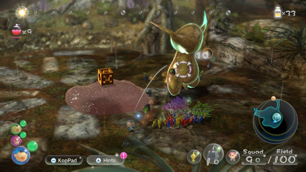 Formidable Oak Pikmin 3 Guide | How to beat the golden blob and finish ...