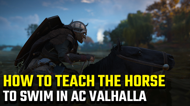 Assassin's Creed Valhalla | How to teach a horse to swim - GameRevolution