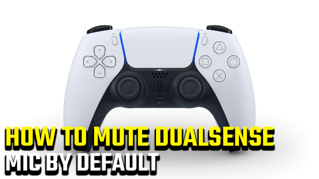 How to mute PS5 controller mic | Mute DualSense microphone - GameRevolution