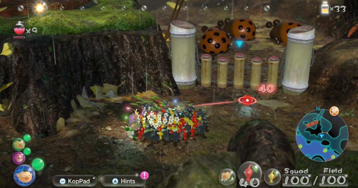 Pikmin 3 Bamboo Gate | How to open - GameRevolution