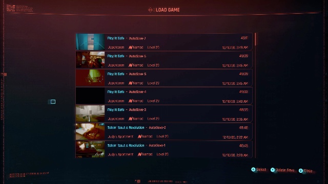 Cyberpunk 2077 Save File Damaged and Cannot be Loaded | Is there a ...