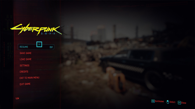 Cyberpunk 2077 | How to Quicksave and Quickload - GameRevolution