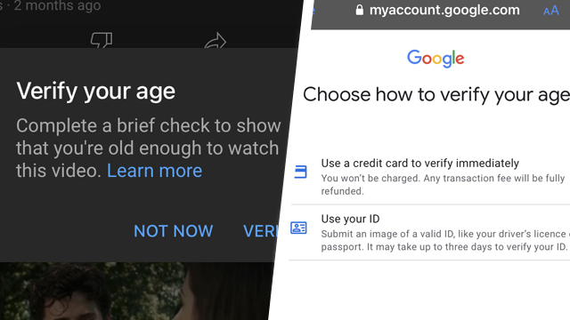 YouTube | Why do I have to verify my age? - GameRevolution